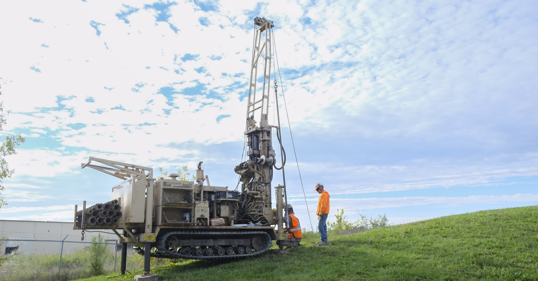 In-House Drilling Rigs Keep Projects Moving - Alpha-Omega Geotech, Inc.